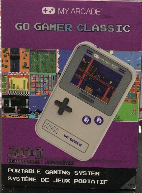 MY ARCADE GO Gamer Classic 300 Retro Games Portable Gaming System (B14 ...