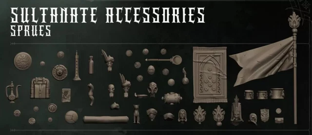 TRENCH CRUSADE SULTANATE weapons and accessories £21.51 - PicClick UK