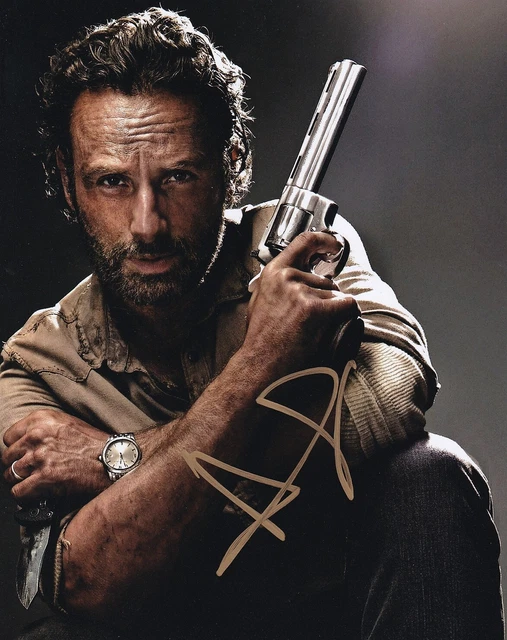 ANDREW LINCOLN SIGNED Autograph 20x25cm THE WALKING DEAD in Person ...