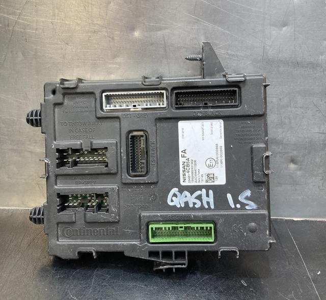 NISSAN QASHQAI BODY Bcm Control Unit Ecu 284B14Cb5A J11 2013 - 2017 £18 ...