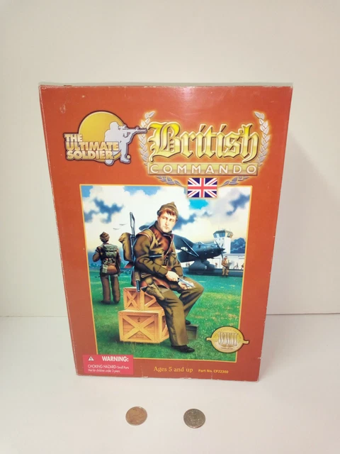 WW2 BRITISH COMMANDO The Ultimate Soldier 21st Century Toys 2000 12 ...