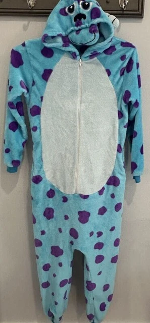 DISNEY MONSTERS INC Sully Full Body Suit Soft Plush Costume Bum Zipper ...