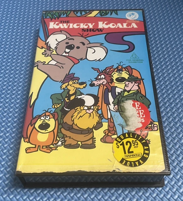 THE KWICKY KOALA Show Cartoon Hanna Barbera VHS $14.95 - PicClick AU