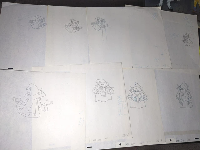VINTAGE SHE-RA ANIMATION CELS ART FILMATION He-Man 80'S production art ...