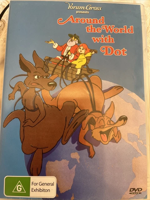 AROUND THE WORLD With Dot DVD Australian Classic Yoram Gross Animation ...