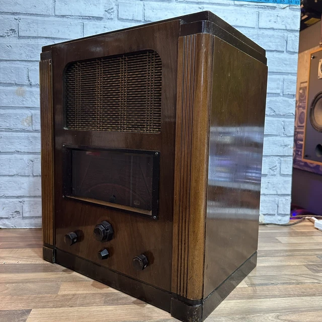 VINTAGE G MARCONI Valve Radio Special Model Telegraph £395.00 - PicClick UK