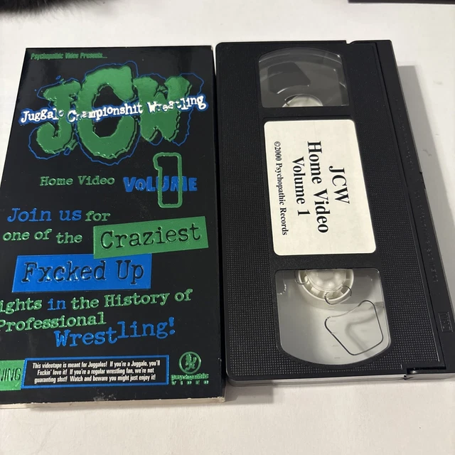 ICP JCW TWIZTID Psychopathic Records Juggalo Championshit Wrestling Vol ...