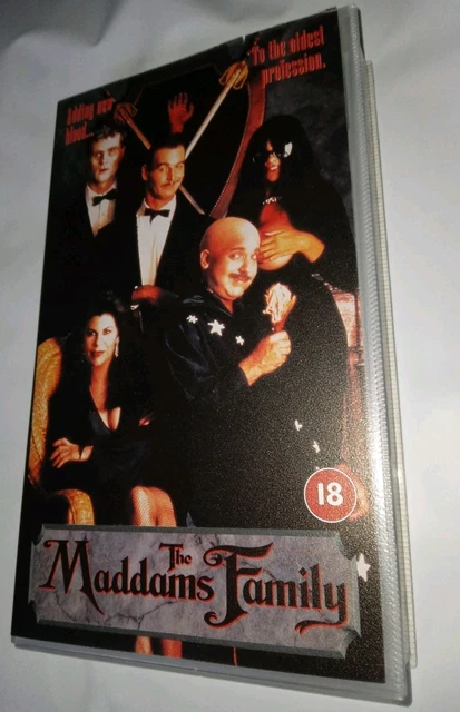 THE MADDAMS FAMILY erotic VHS Video Tape PAL 1993 members only 18 ona ...