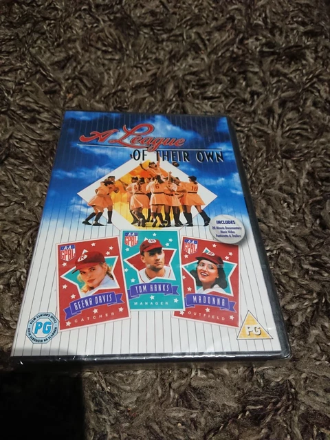 A LEAGUE OF Their Own (DVD, 2005) Geena Davis, Madonna, STILL SEALED ...