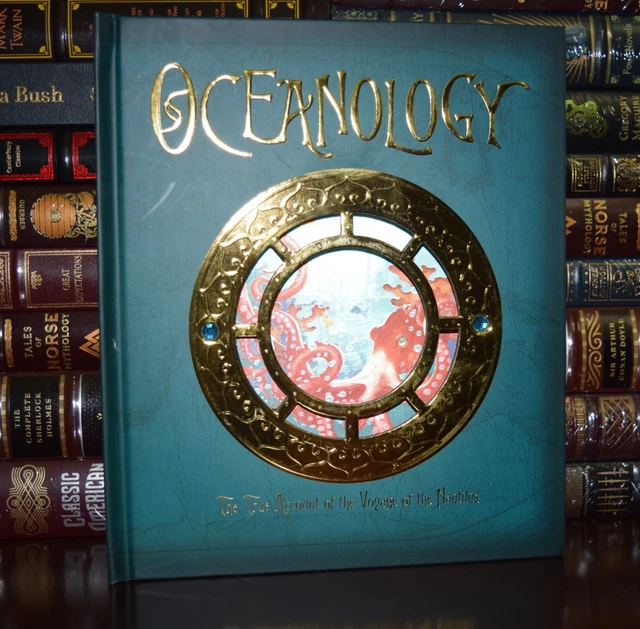 OCEANOLOGY TRUE VOYAGE of the Nautilus Illustrated New Large Hardcover ...