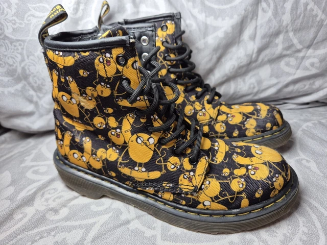DR MARTENS X Adventure Time Cartoon Network Jake Dog The 1460 Rare ...
