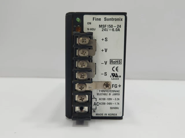 FINE SUNTRONIX MSF 150-24 Switching Mode Power Supply 24Vdc £113.24 ...