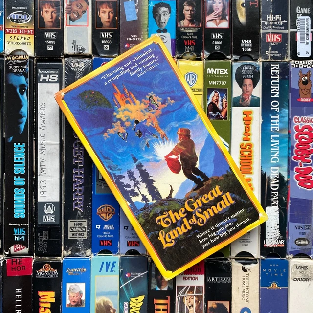 THE GREAT LAND Of Small VHS, 1986 Rated G 94mins Starmaker Sci-Fi ...