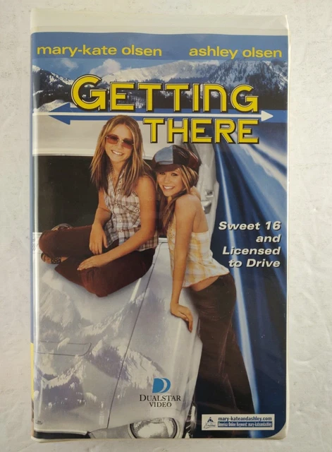 GETTING THERE (VHS, 2002, Clam Shell Packaging) Mary-Kate & Ashley £9. ...