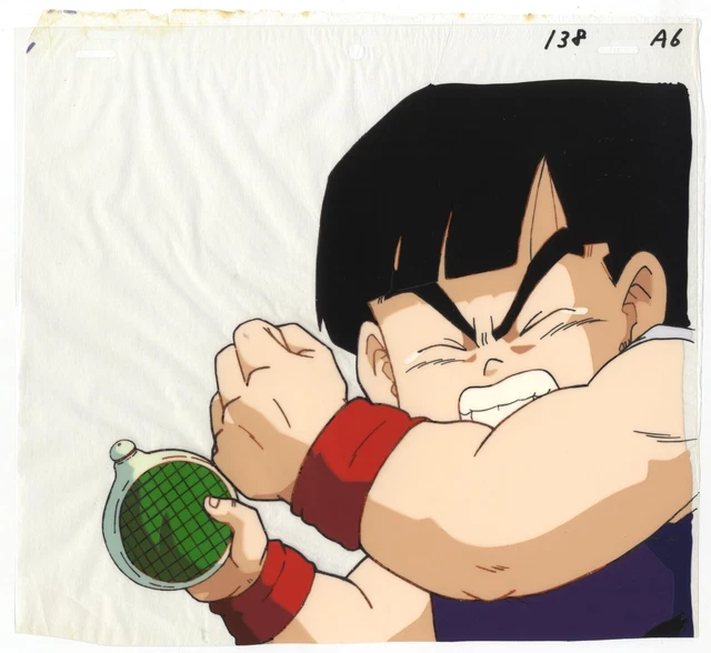DRAGON BALL ANIMATION Cel Son Gohan Retro Anime JP Limited Rare Akira ...