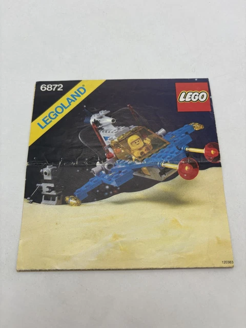 LEGO ® BAUANLEITUNG Legoland Space Classic 6872 Instruction ungelo 296 ...