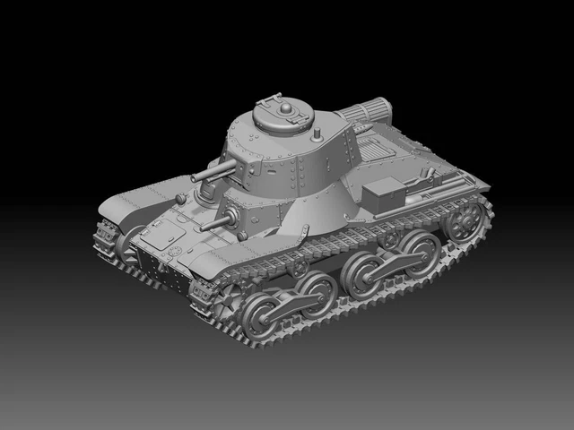 1/72 RESINN BAUSATZ, unbemalt WWII Japanese Army Type 4 Ke-Nu Light ...