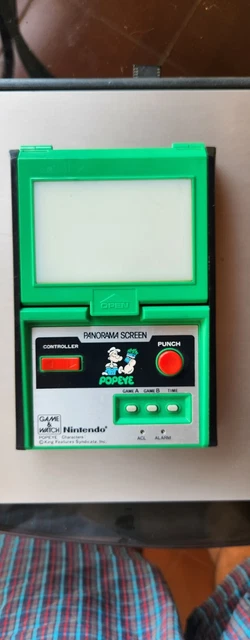 NINTENDO GAME AND Watch Popeye Panorama Screen $181.85 - PicClick CA