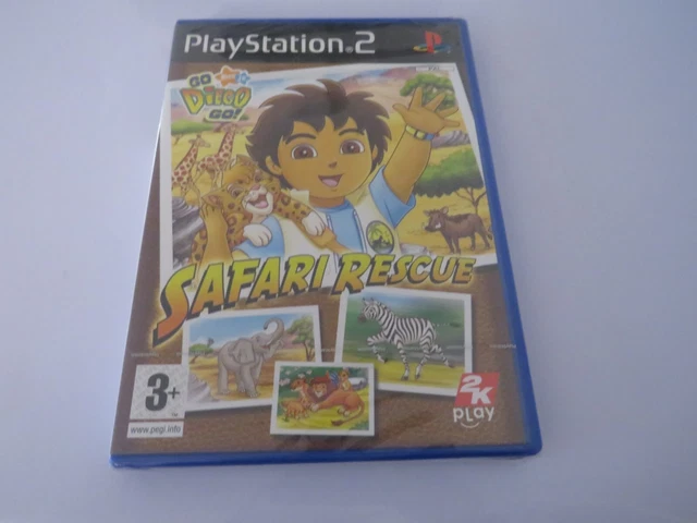 GO DIEGO GO Safari Rescue (PS2) Nuovo Sigillato UK Versione Pal EUR 37 ...