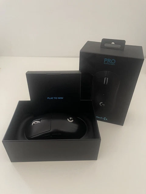 LOGITECH G PRO X HERO Superlight Wireless Gaming Mouse Pre-loved In Box ...