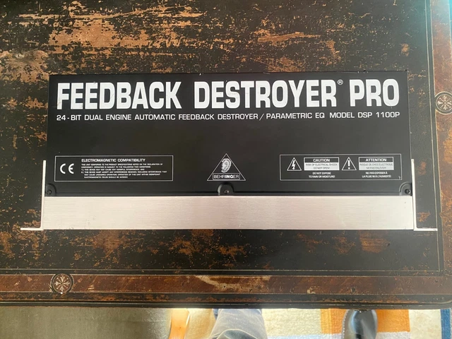 BEHRINGER FEEDBACK DESTROYER Pro DSP 1100P £68.30 - PicClick UK