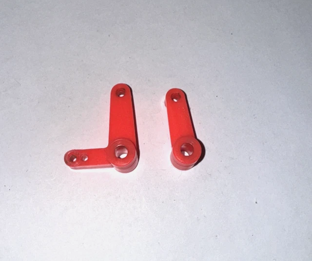VINTAGE TEAM LOSI A-1507 RED Rigid Steering Arm Set Bellcrank - Jrx2 ...