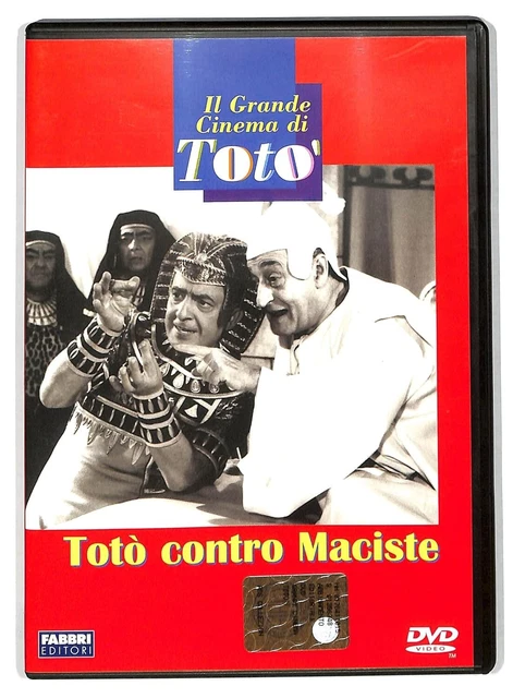 DVD GRANDE CINEMA Totò : Totò contro Maciste ITA nuovo EDITORIALE ed ...