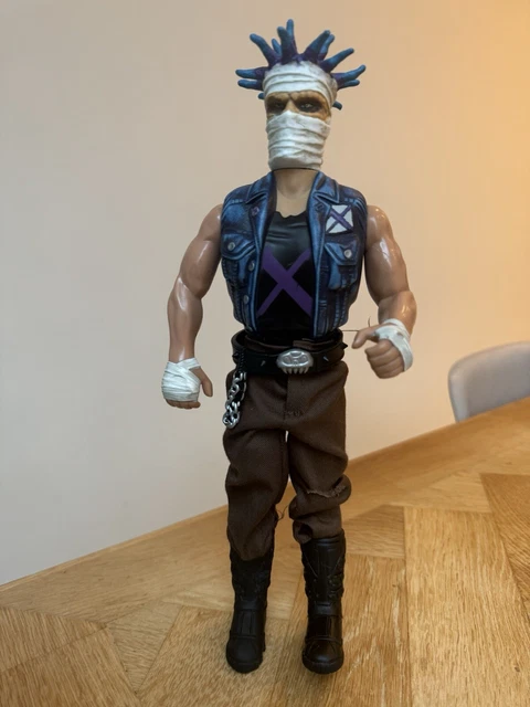 ACTION MAN VILLAIN Mission X - Vintage doll figure 12” Hasbro 1998 £5. ...