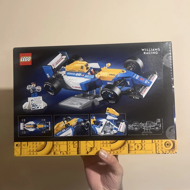 LEGO ICONS 10353 Williams Racing FW14B & Nigel Mansell Age 18+ 799pcs £ ...