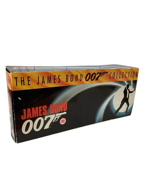 THE JAMES BOND Collection VHS Box Set 007 Collectible Dr No to Goldeneye £25.00 - PicClick UK