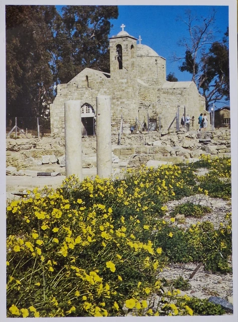 ST. PAUL'S PILLARS, Paphos, Cyprus, Giant Vintage Postcard £1.20 ...