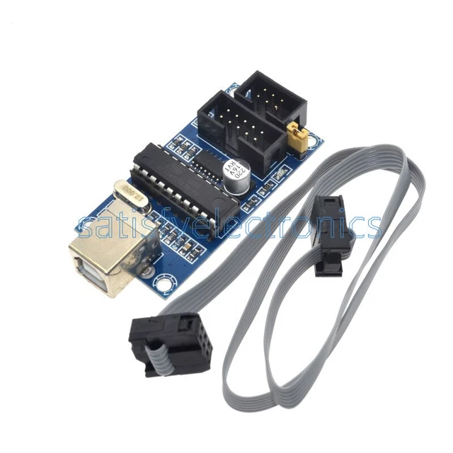 PROGRAMMEUR USBTINY USBTINYISP AVR ISP pour chargeur de démarrage Arduino Meag2560 r3 EUR 4,51 ...