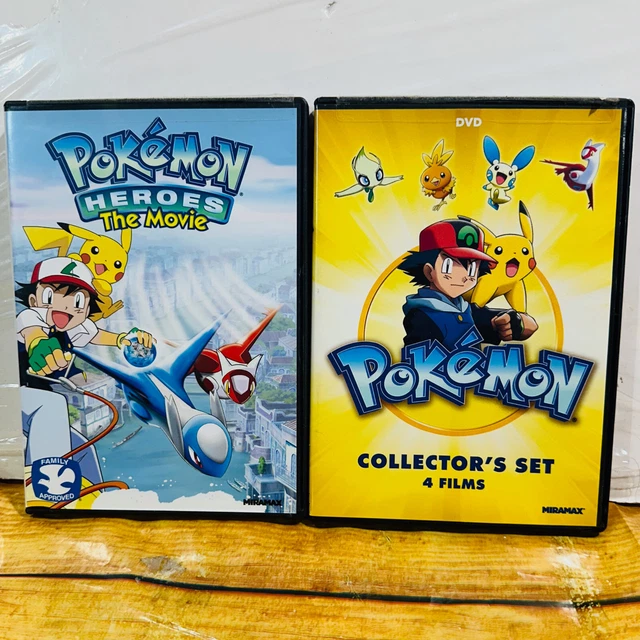 POKEMON HEROES THE Movie & Pokémon Collector's Set Lot of 2 DVDs £14.20 ...