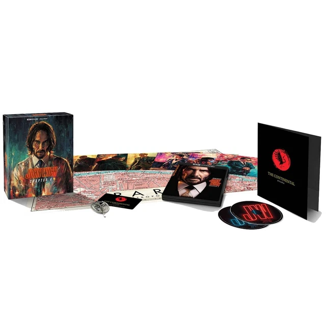 JOHN WICK CHAPTER 4 2023 4k UHD Collectors Edition Blu-ray Bluray £75.99 - PicClick UK