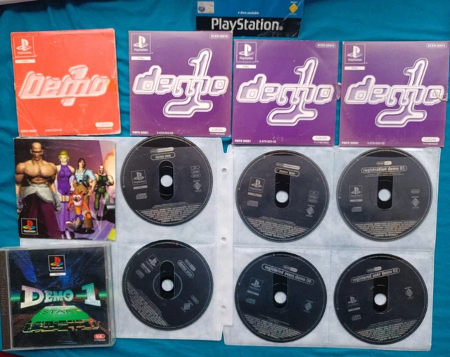 DEMO ONE DISC PlayStation 1 SCED-00816 00456 00238 PAL - PS1 Demo ...