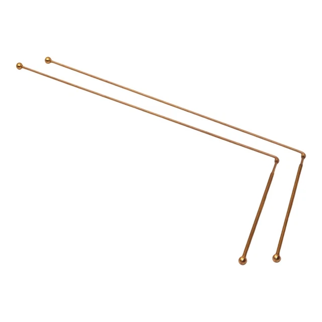 2PCS DOWSING RODS Pure Copper Detection Rods Detect Rods Divining Rods ...