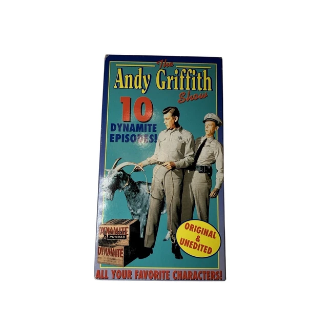 THE ANDY GRIFFITH Show VHS Tape Volume 1 Ten Dynamite Episodes £5.29 - PicClick UK