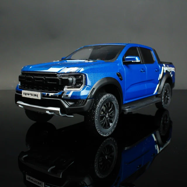 2023 FORD RANGER Raptor Pick-Up Double Cabine Blue 1:18 Scale By Mcg ...