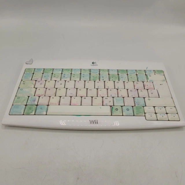LOGITECH WII CORDLESS Keyboard Akzeptabler Zustand Getestet £4.77 ...