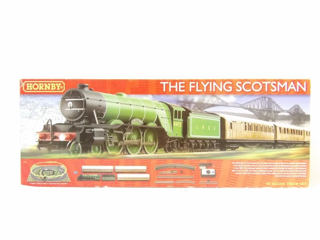 HORNBY R1167 THE Flying Scotsman Electric Train Set OO Gauge £134.99 - PicClick UK
