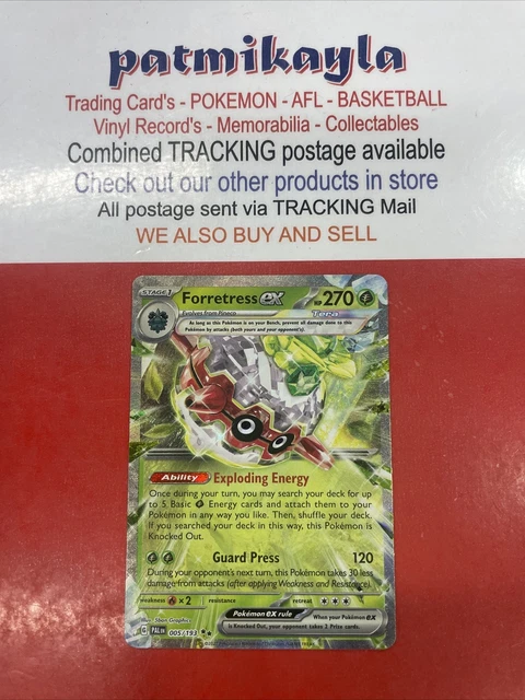 FORRETRESS EX 005/193 S&V Paldea Evolved Pokémon TCG Card EUR 1,51 - PicClick IT