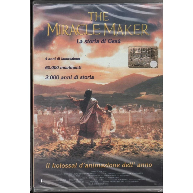 THE MIRACLE MAKER - The Story Of Jesus DVD Derek Hayes / Sealed ...