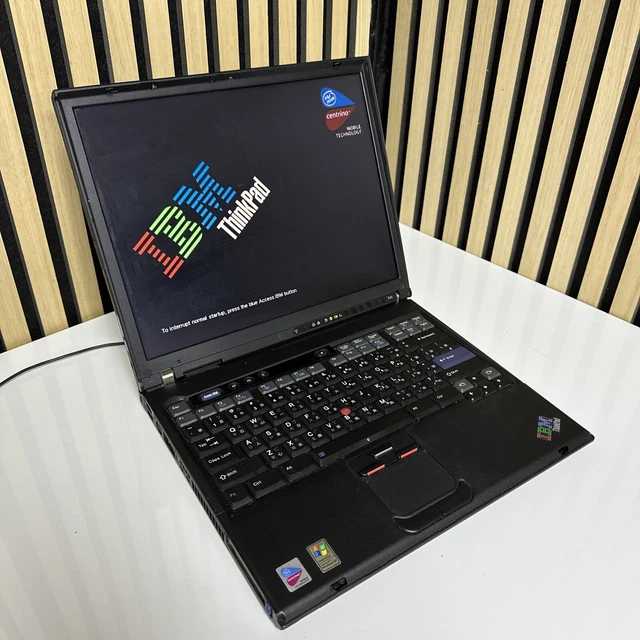 IBM THINKPAD T41 Intel Pentium 1.7GHz 1GB RAM 40GB HDD Windows XP £85. ...