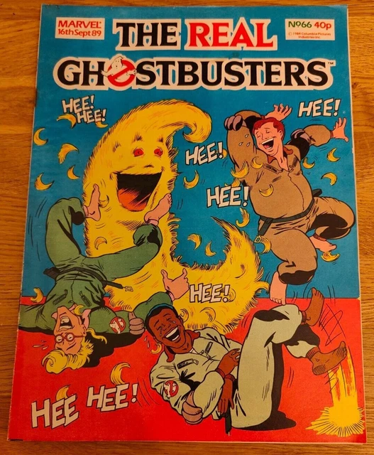 COMIC - CLASSIC Marvel UK The Real Ghostbusters No #66 16th September ...