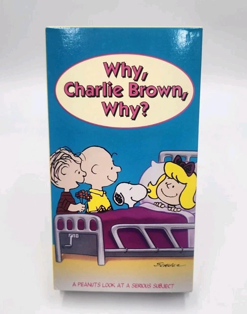 1995 CHARLIE BROWN VHS: “Why, Charlie Brown, Why ?” New/Other - See ...