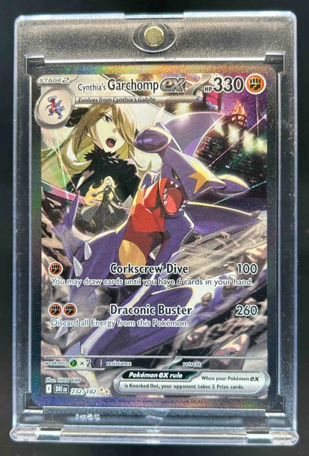 2025 POKEMON SV Destined Rivals Cynthia's Garchomp ex #232/182 $289.20 ...