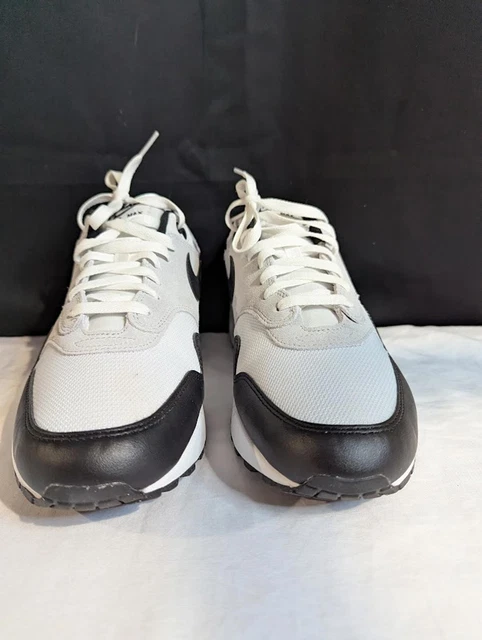 NIKE AIR MAX 1 Essential White Pure Platinum Black FZ5808-102 Men's ...