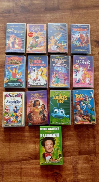 DISNEY & PIXAR VHS Collection £200.00 - PicClick UK