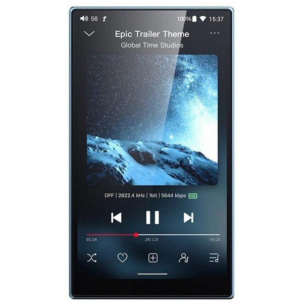 FIIO JM21 PORTABLE High-Definition Lossless Music Player, Sky Blue (3GB ...