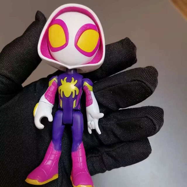 4& MARVEL SPIDEY and His Amazing Friends Ghost-Spider w/ Web-Spinner ...